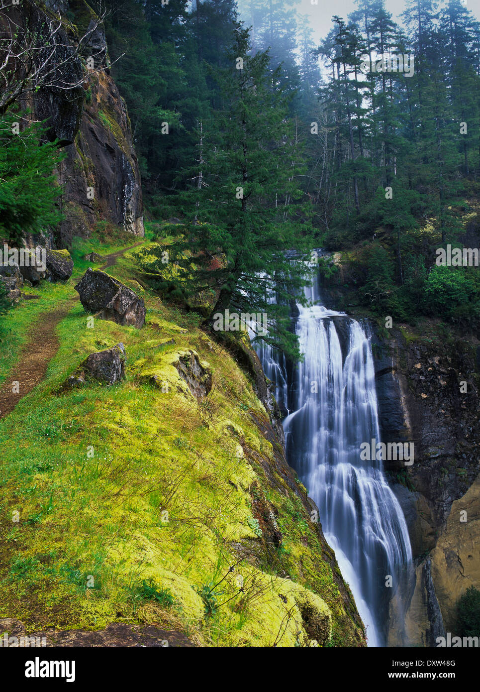 Golden silver falls hi-res stock photography and images - Alamy
