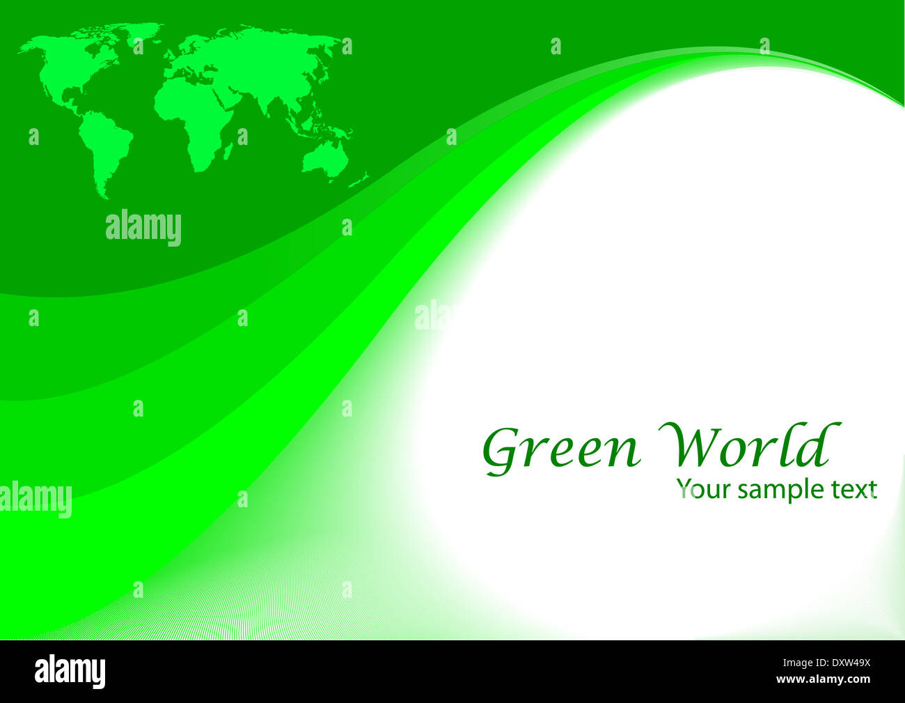 vector green background; clip-art Stock Photo - Alamy