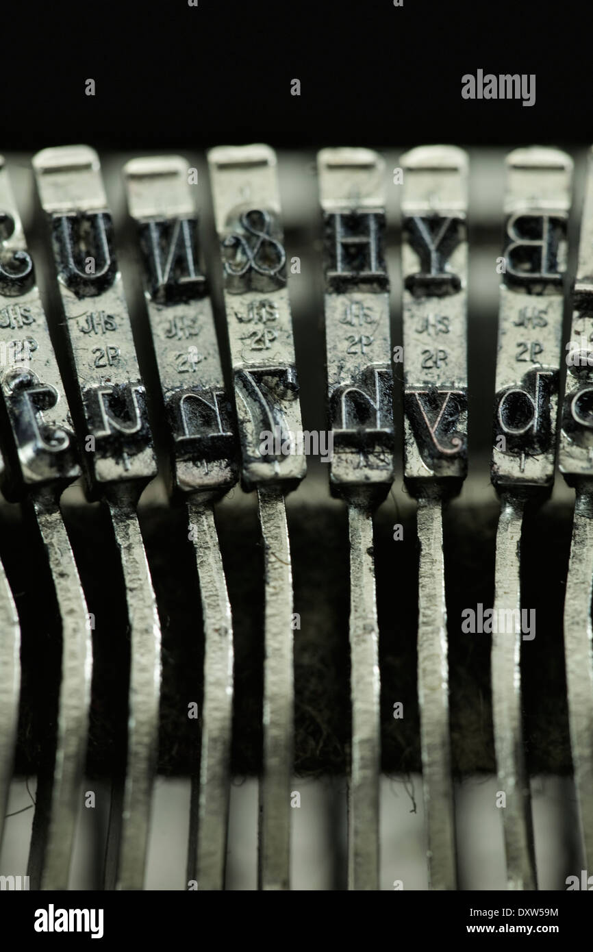 Typebars hi-res stock photography and images - Alamy