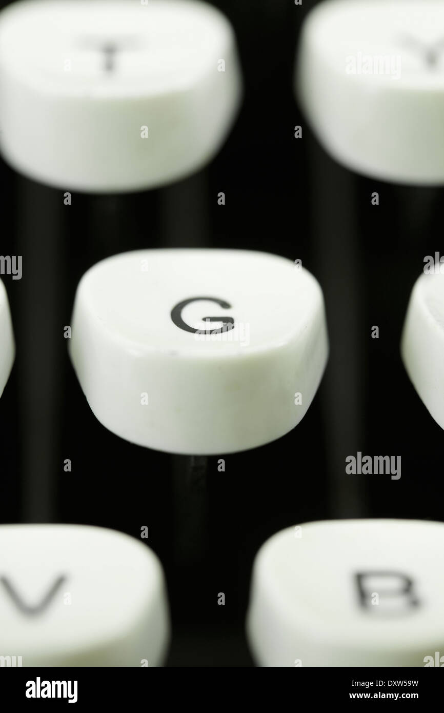 Classic Mechanical Typewriter Stock Photo - Alamy