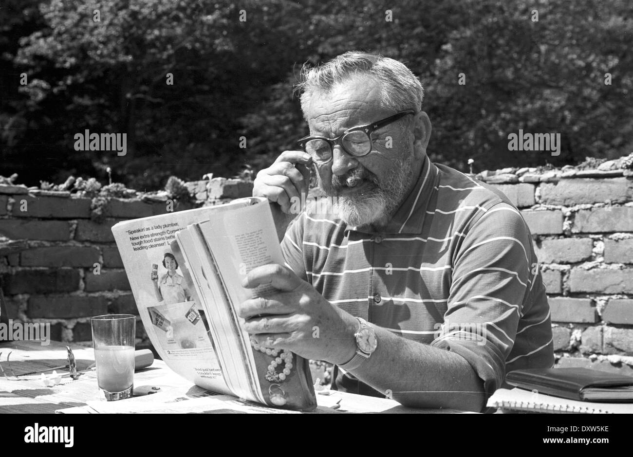 Jan Werich portrait. Czechoslovak film, actor, writer, screenwriter ...