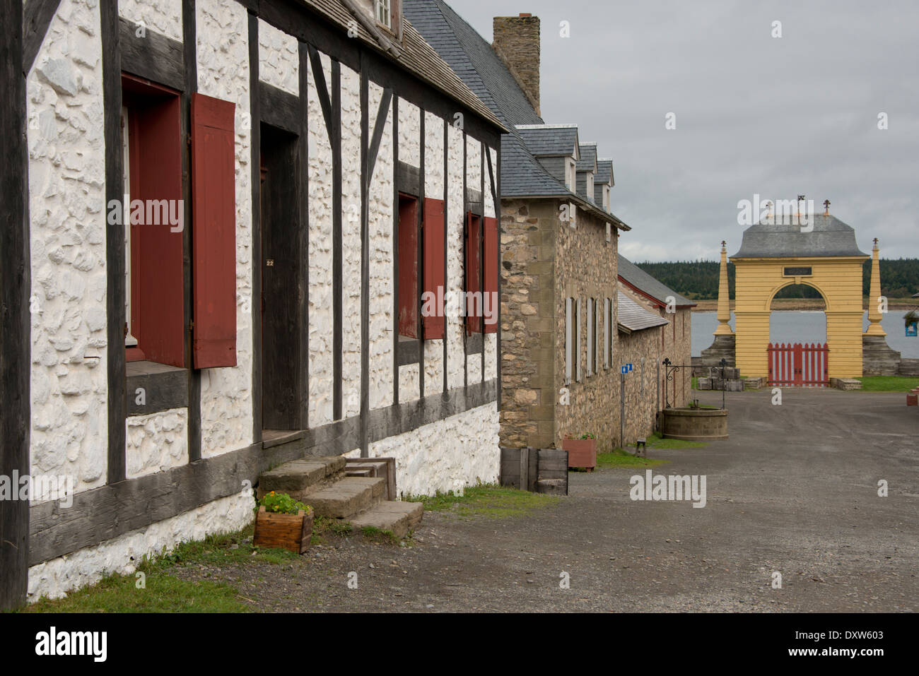 Canada, Nova Scotia, Louisbourg. Fortress of Louisbourg National ...