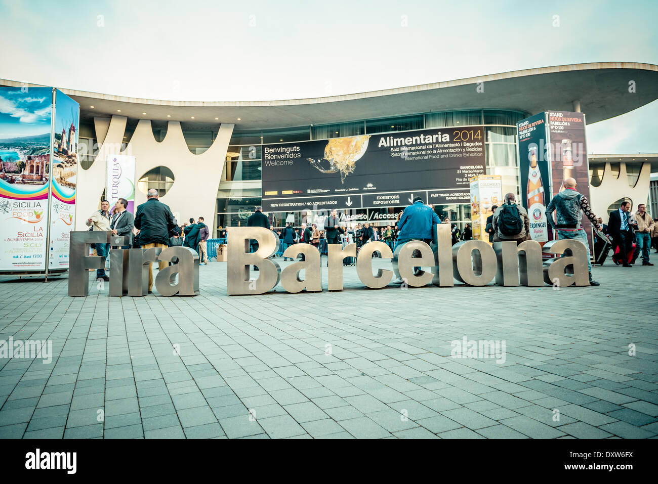 Fira Gran Via Barcelona High Resolution Stock Photography and Images ...