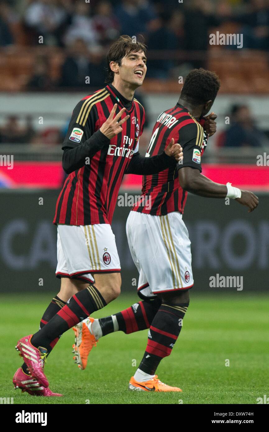 Kaka ac milan celebrates after hi-res stock photography and images - Alamy