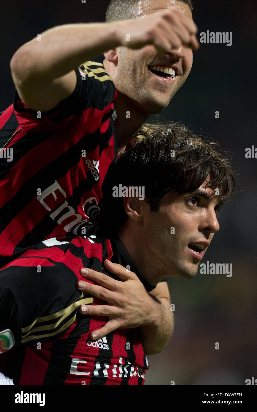Kaka ac milan celebrates after hi-res stock photography and images - Alamy