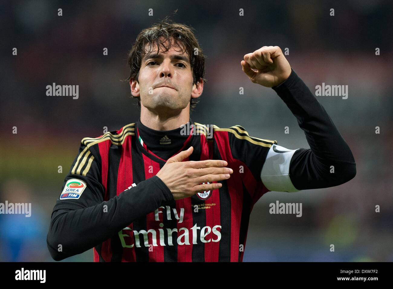 Kaka ac milan celebrates after hi-res stock photography and images - Alamy