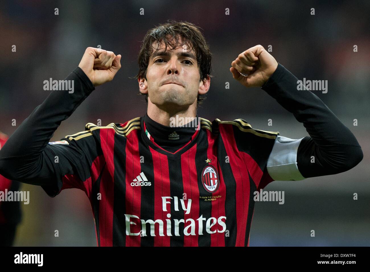 Kaka ac milan celebrates after hi-res stock photography and images - Alamy