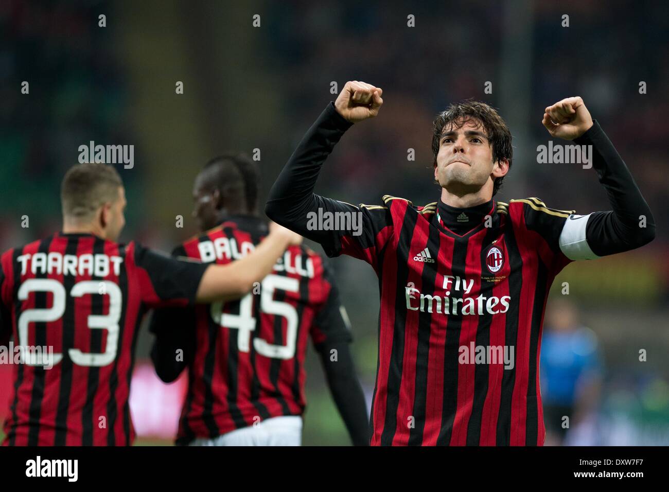 Kaka ac milan celebrates after hi-res stock photography and images - Alamy