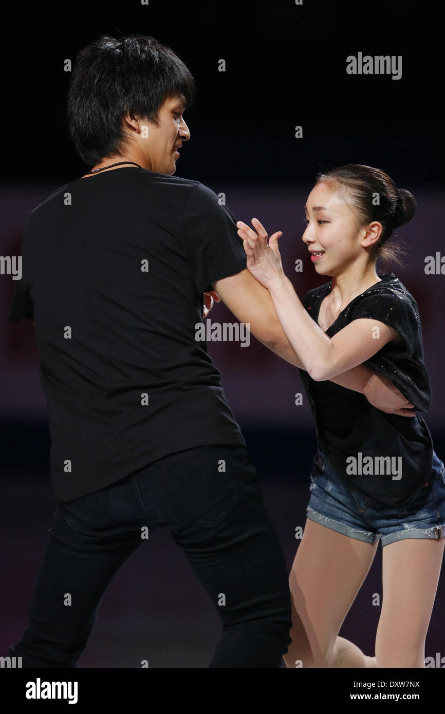 Saitama, Japan. 30th Mar, 2014. Narumi Takahashi & Ryuichi Kihara (JPN), March 30, 2014 - Figure ...