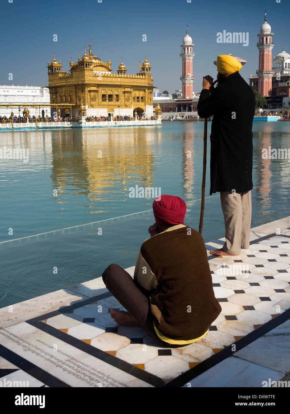 Darbar sahib inside the golden temple hi-res stock photography and ...
