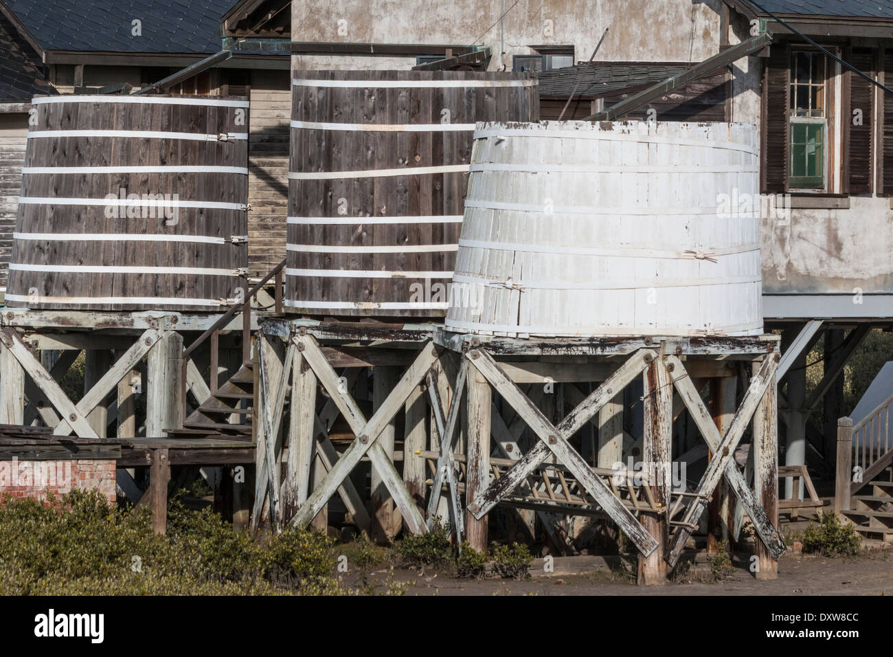 Channel rainwater to the cistern hi-res stock photography and images ...