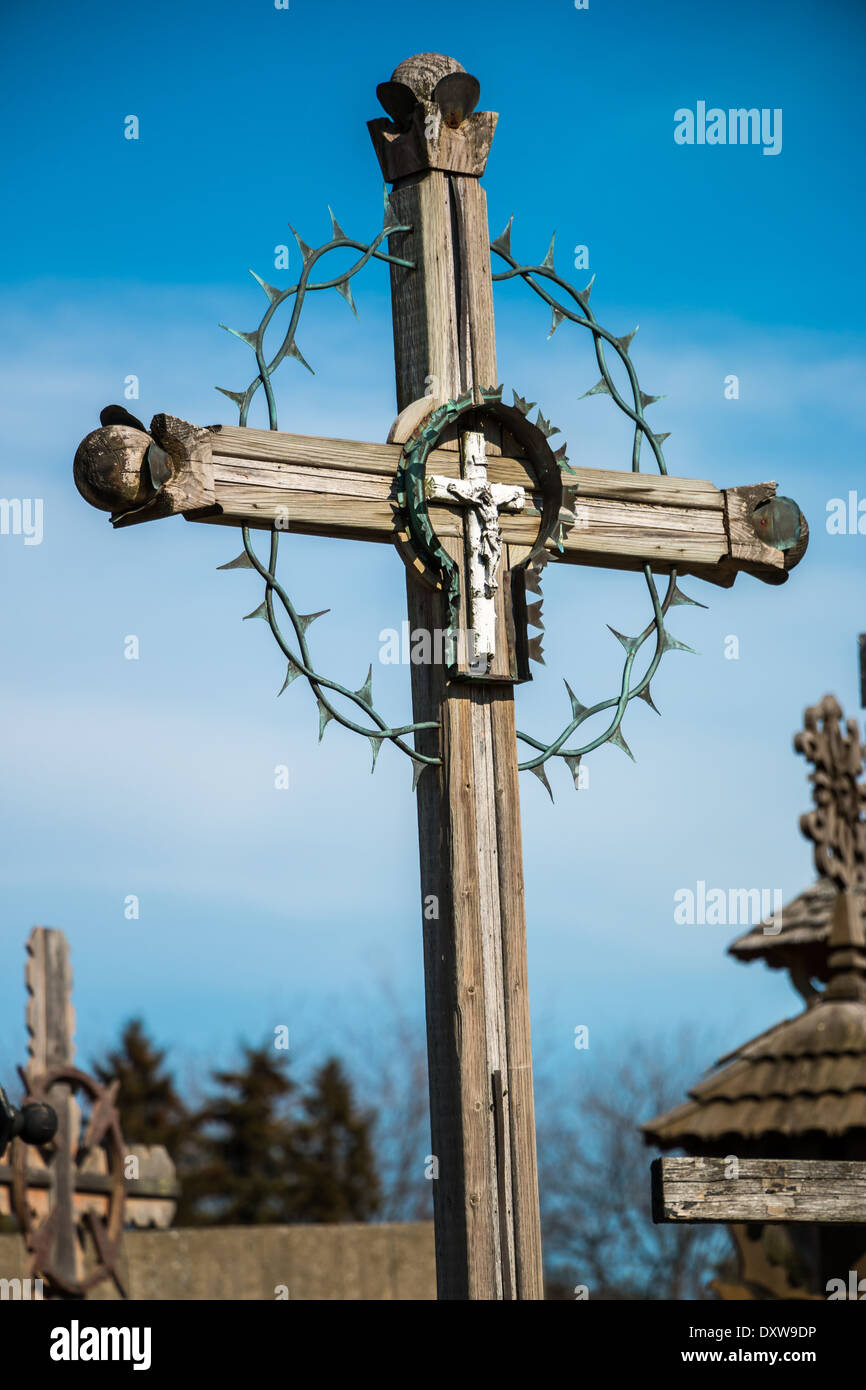 Holy cross catholic cemetery hi-res stock photography and images - Alamy