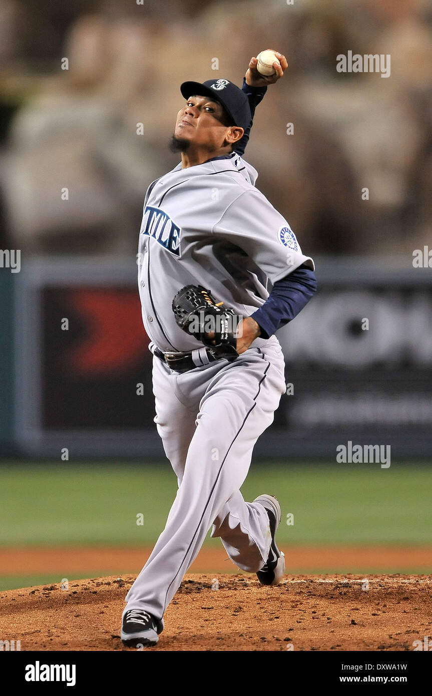Felix hernandez baseball hi-res stock photography and images - Alamy