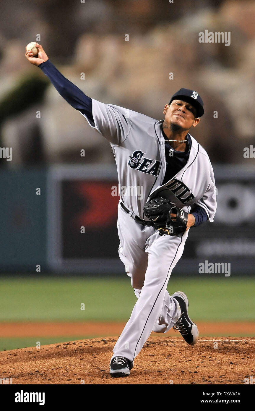 Felix hernandez baseball hi-res stock photography and images - Alamy