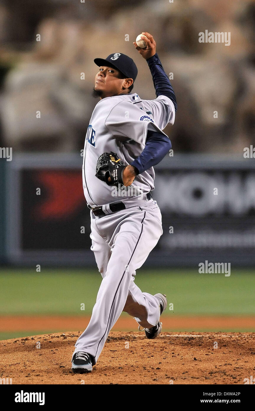 Felix hernandez baseball hi-res stock photography and images - Alamy