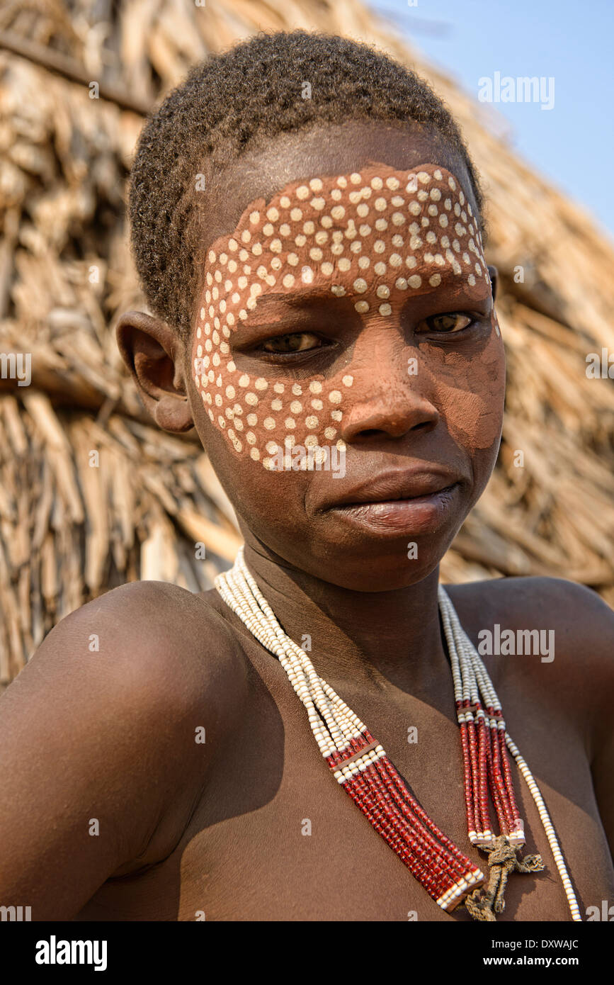 boy of the Arbore tribe in the Lower Omo Valley of Ethiopia Stock Photo ...