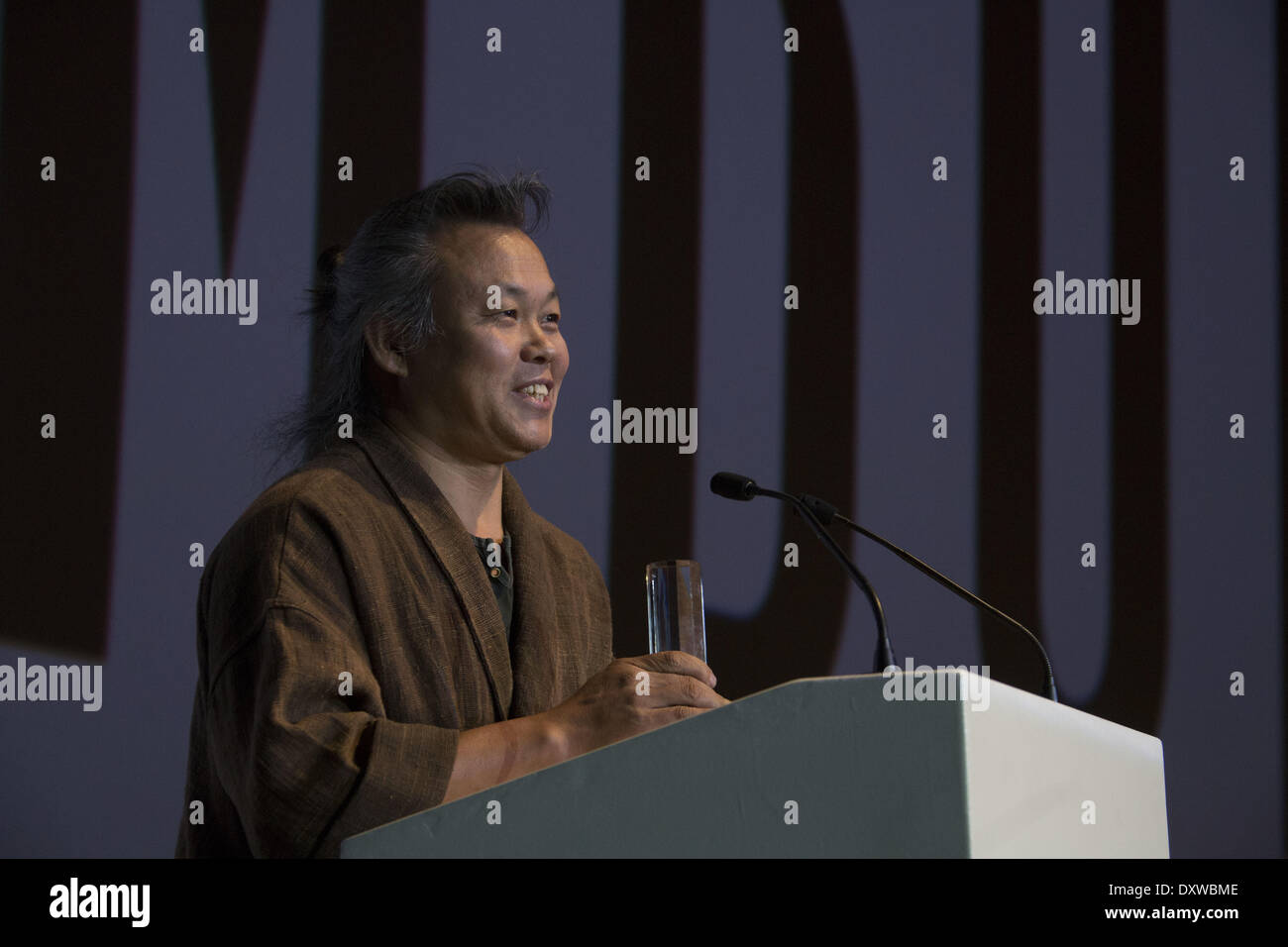 Kim Ki-Duk getting Douglas Sirk Award at 20th filmfest movie festival ...