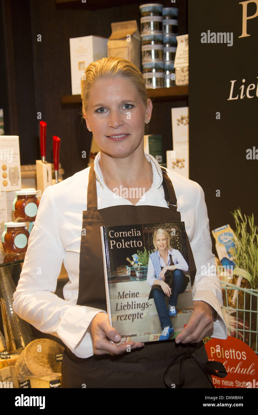 Cornelia Poletto at the signing of her new book 'Meine Lieblingsrezepte ...