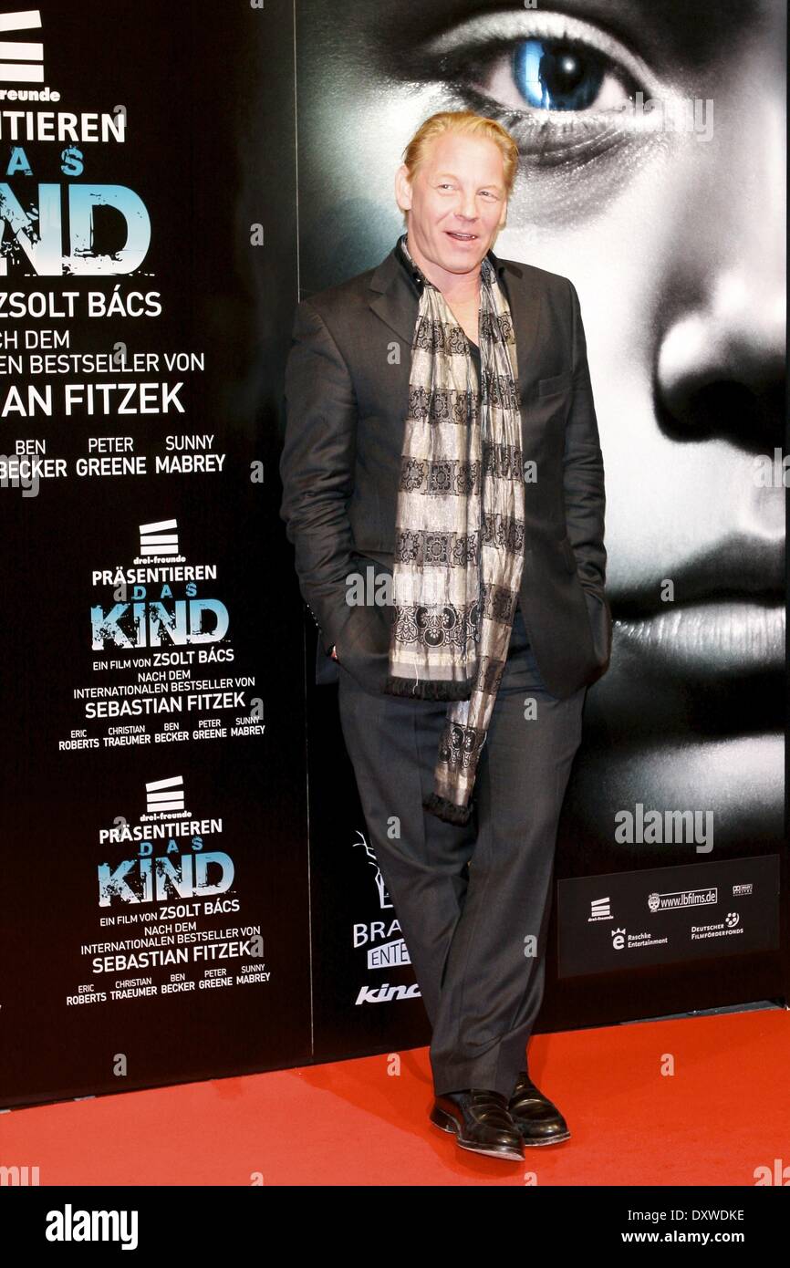 Ben Becker at the German premiere of "Das Kind" at Cinemaxx movie ...