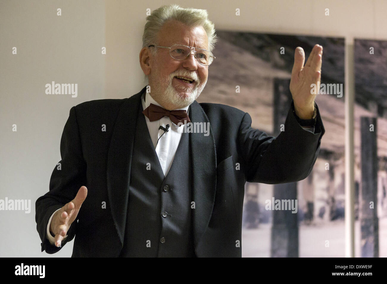 Magician Peter Kersten aka Zauberpeter ala The Magic Doctor performing ...