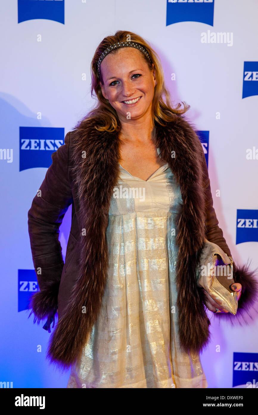 Jenny Flackenberg at the "First View" of Carl Zeiss Kunstkalender 2013 ...