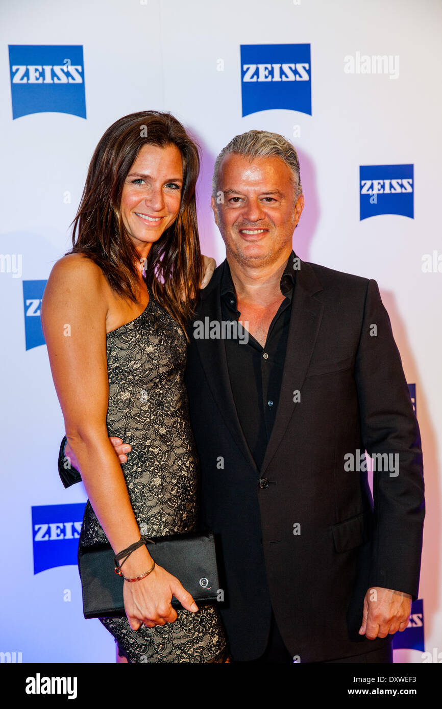 Nora Dinklage and Michael Rosenblat at the "First View" of Carl Zeiss ...