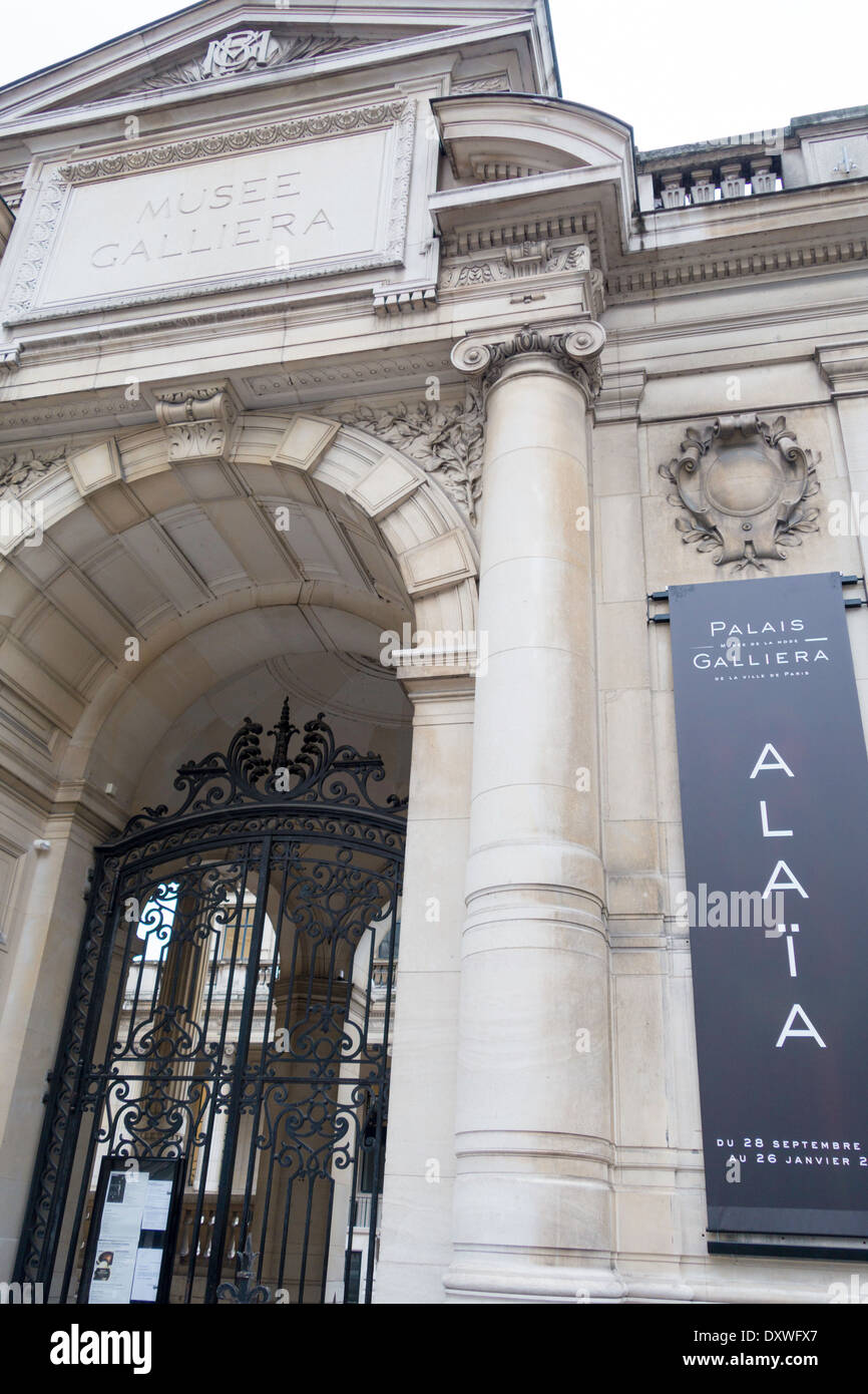 Exterior of the Musee Galliera, Paris, France Stock Photo - Alamy