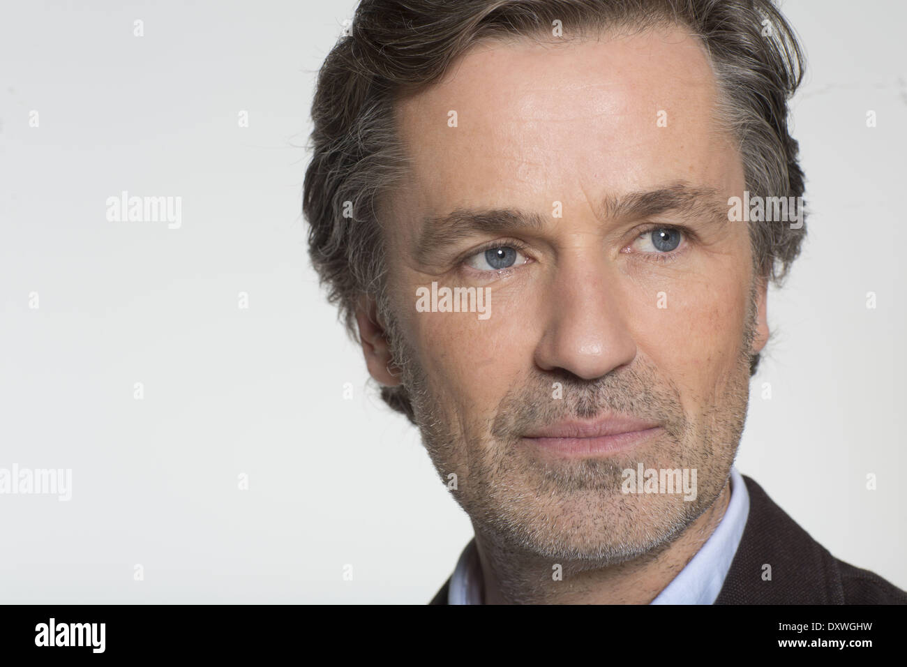 Timothy Peach promoting German ARD TV telenovela 'Rote Rosen' at Briese ...