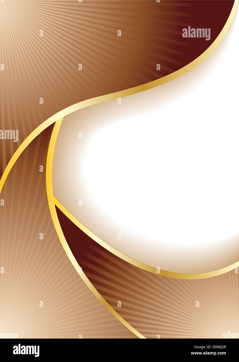 Vector abstract chocolate banner; clip-art Stock Photo - Alamy