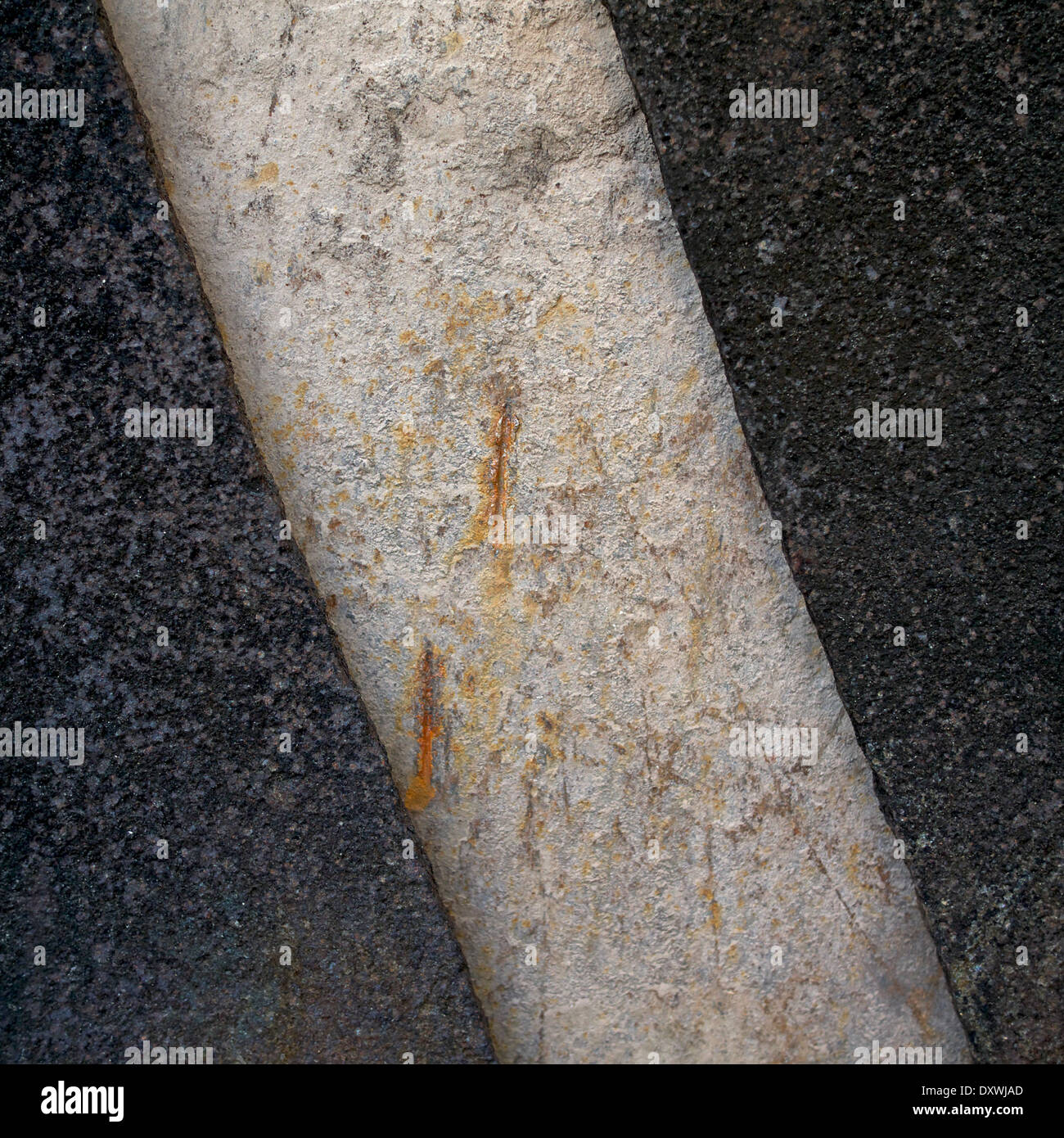 Graphic patterns made in iron Stock Photo - Alamy