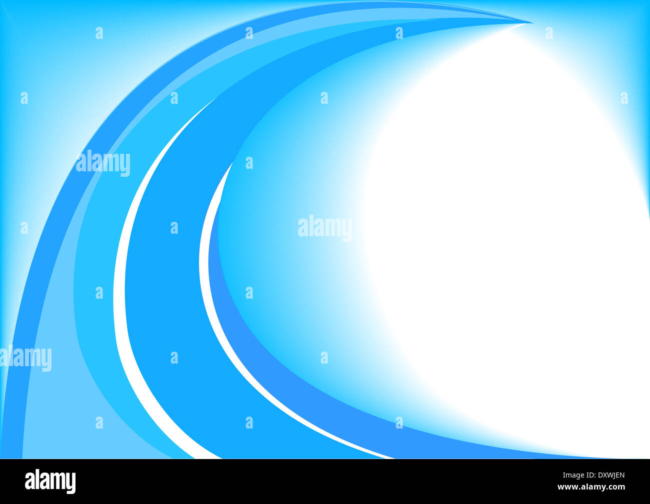 Vector wave abstract background; clip-art Stock Photo - Alamy