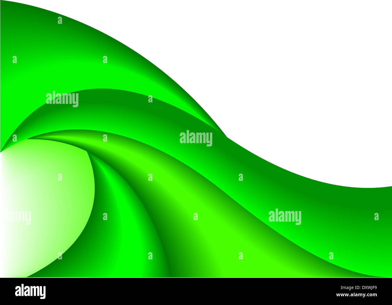 Vector abstract green background; clip-art Stock Photo - Alamy