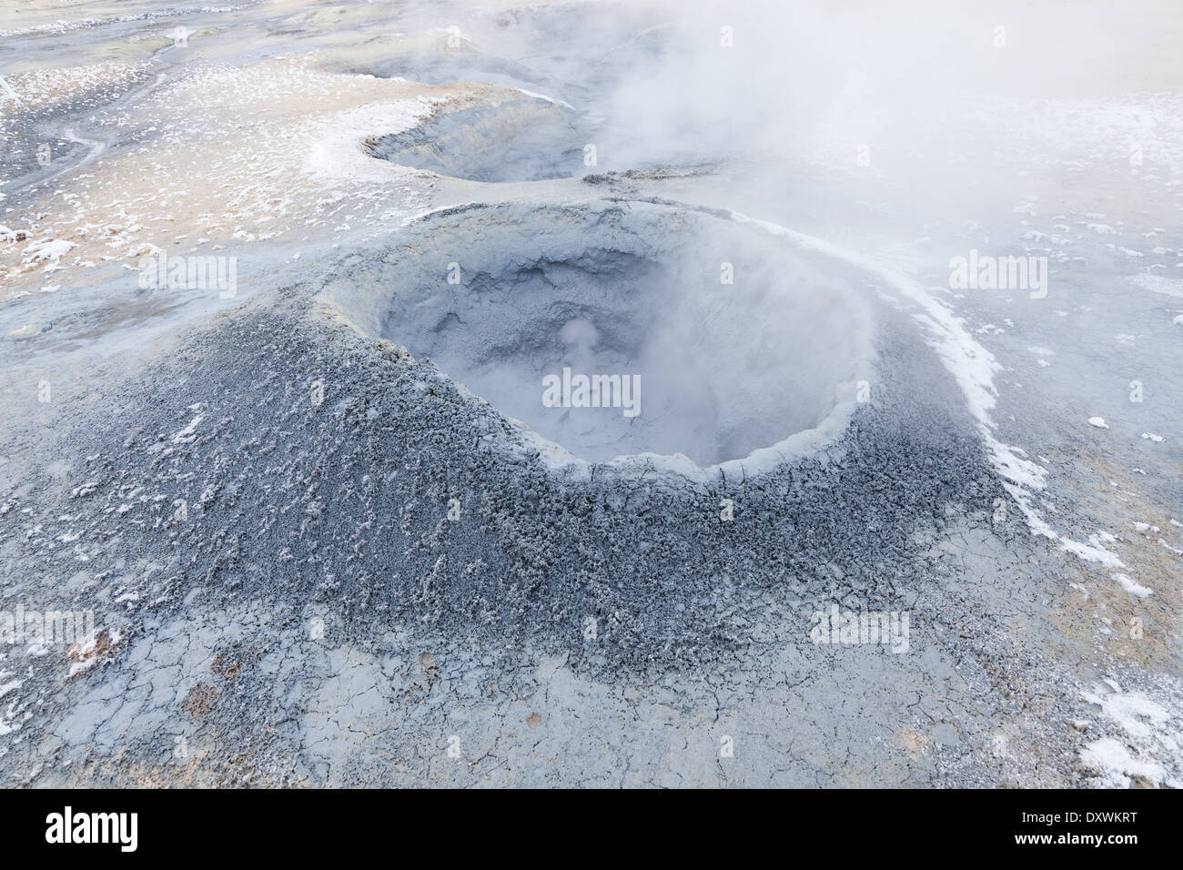 Geothermal area in iceland Stock Photo - Alamy
