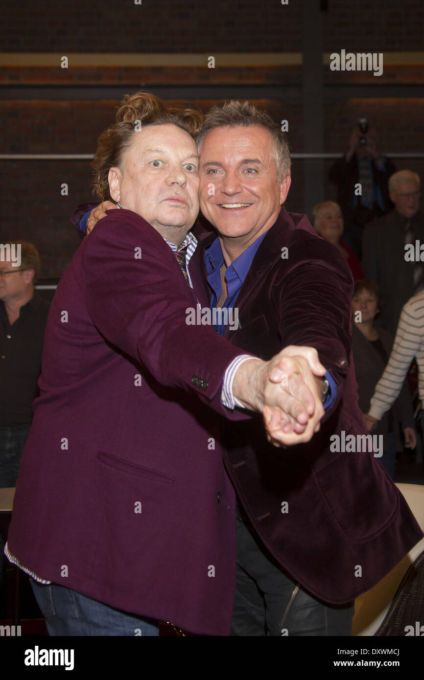 Helmut Berger, Joerg Knoer Stock Photo - Alamy
