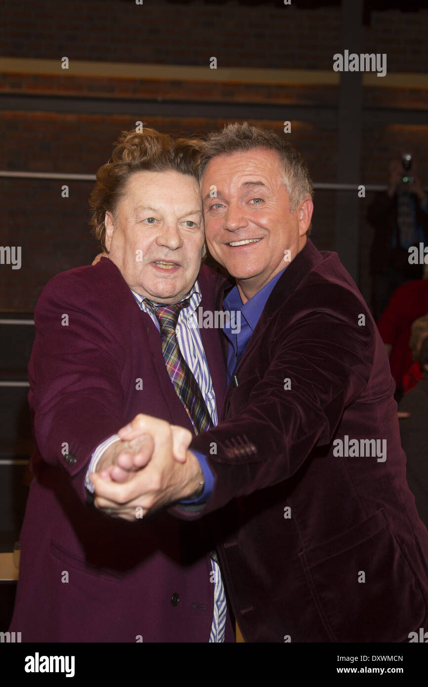 Helmut Berger, Joerg Knoer Stock Photo - Alamy