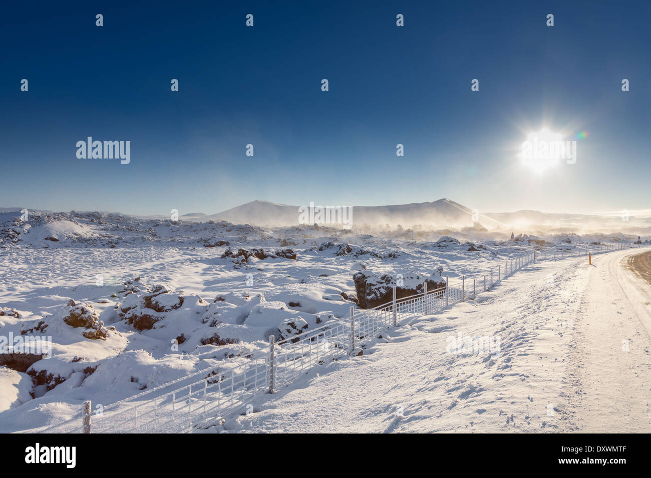 Snow volcanic crater hi-res stock photography and images - Alamy