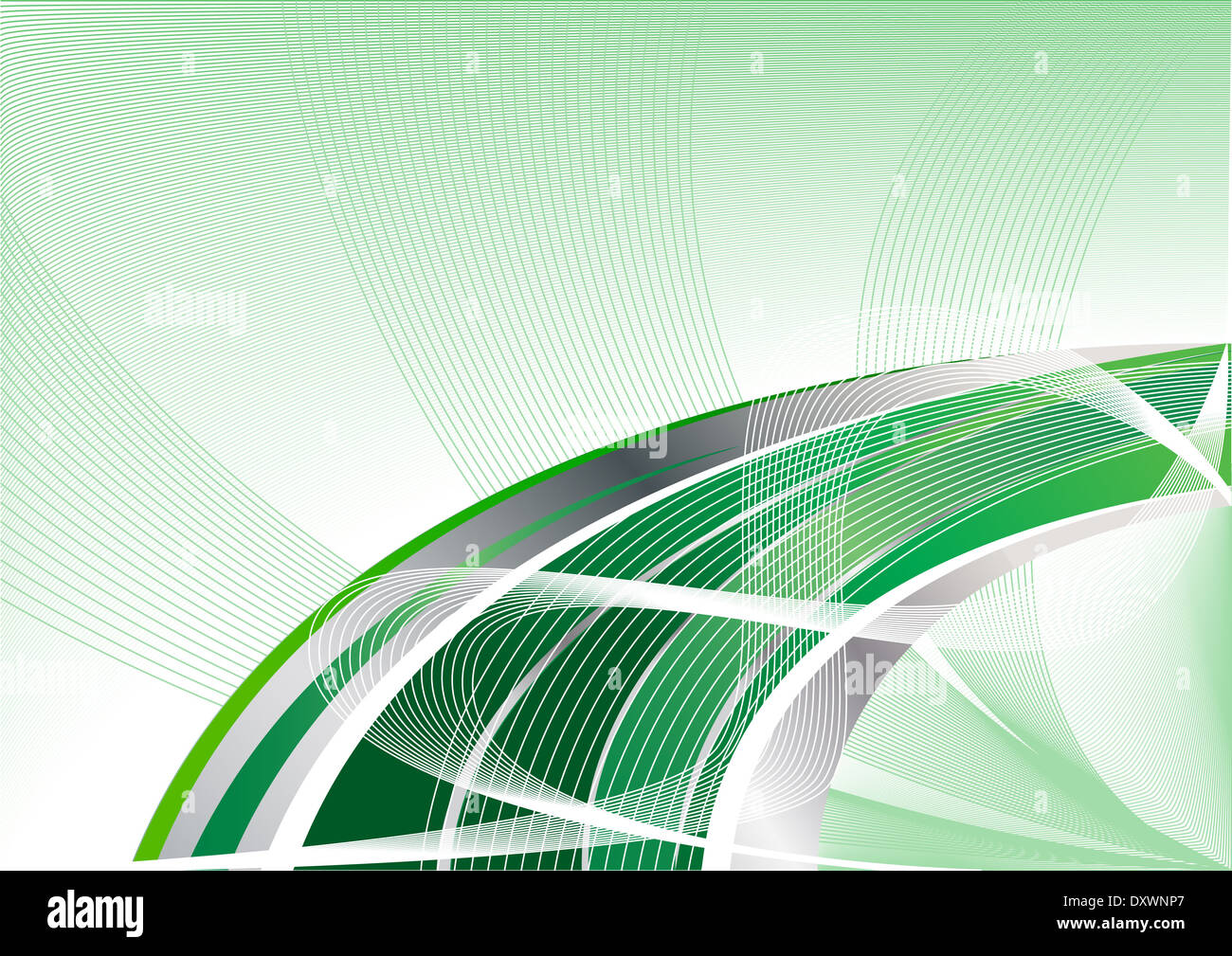 Vector green abstract background; clip-art Stock Photo - Alamy