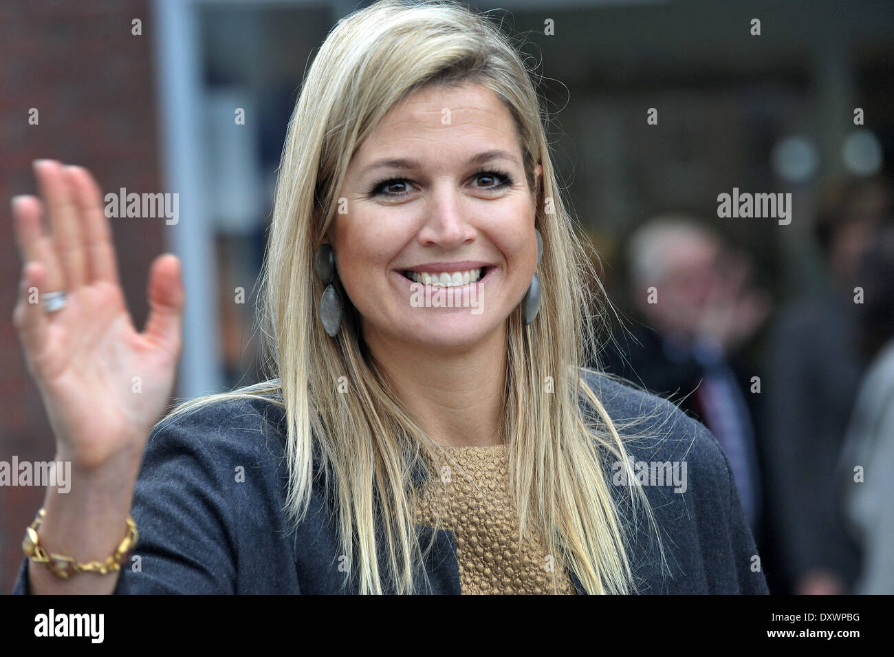 Princess Maxima of The Netherlands at the start of the Moneyweek at the ...