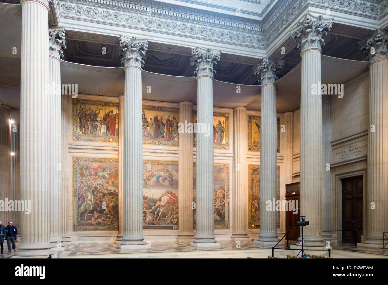 Pantheon paris interior hi-res stock photography and images - Alamy