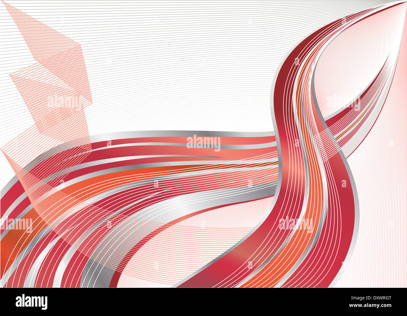 Vector red and silver background; clip-art Stock Photo - Alamy