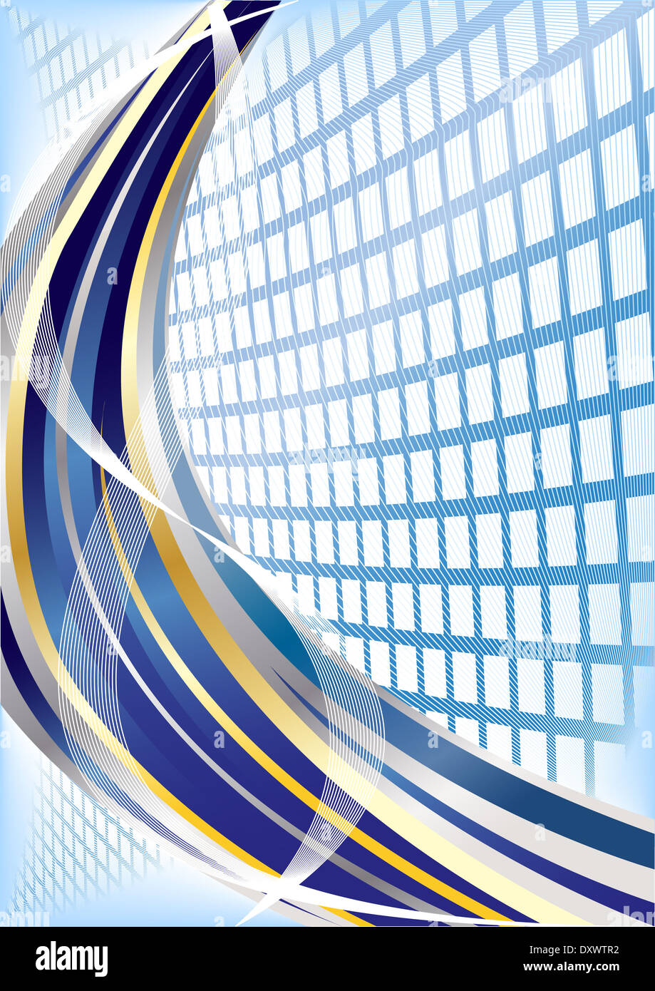 Vector red abstract background with globe; clip-art Stock Photo - Alamy