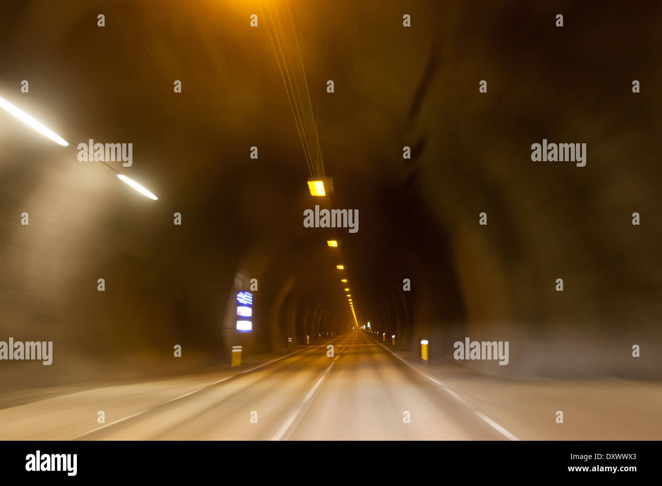 A road tunnel Stock Photo - Alamy