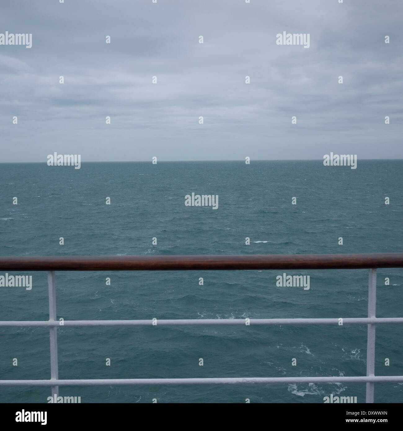 Sea viewed from ferry Stock Photo - Alamy