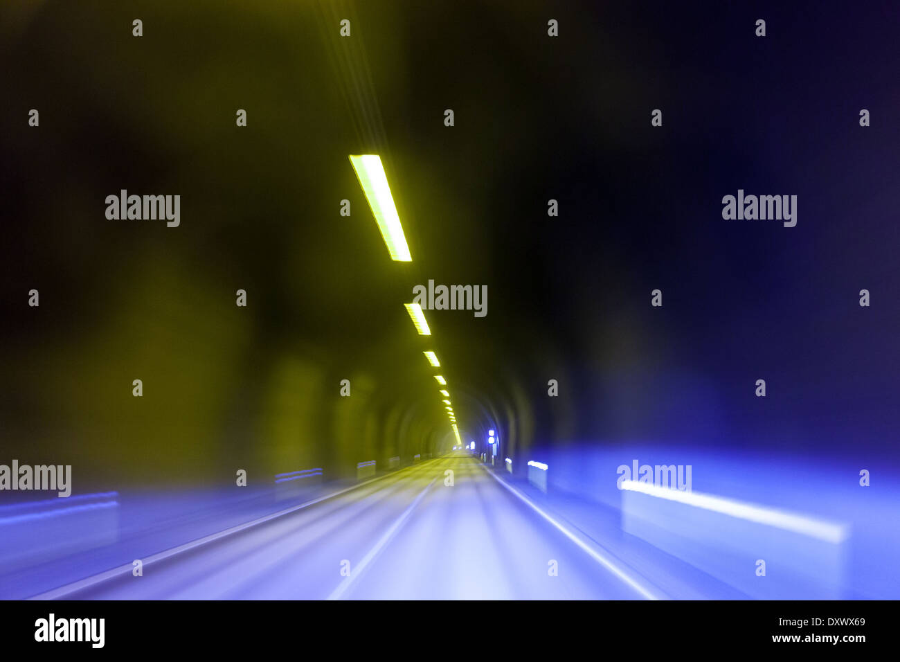 A road tunnel Stock Photo - Alamy