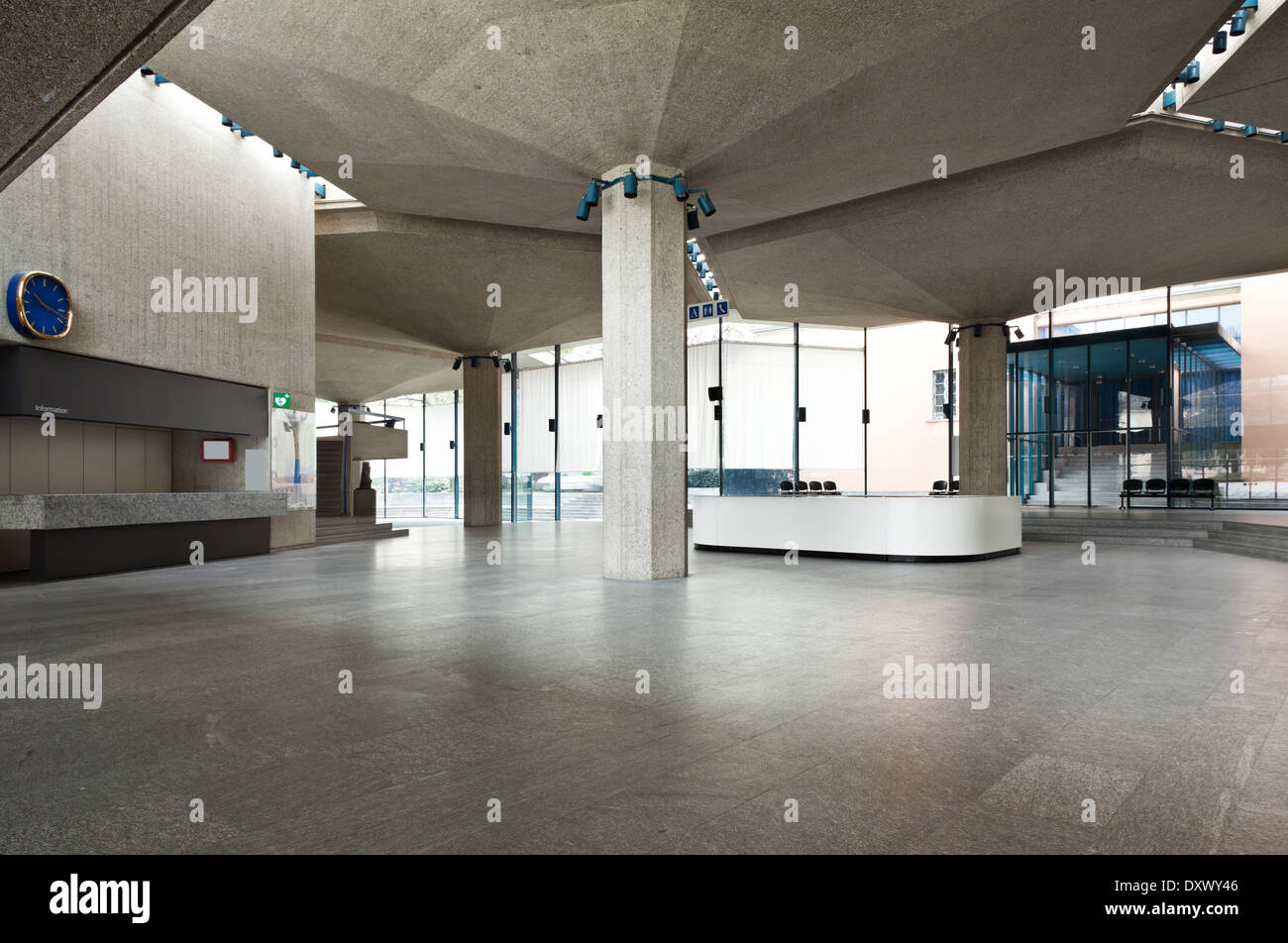 Interior of a Congress Palace, hall Stock Photo - Alamy