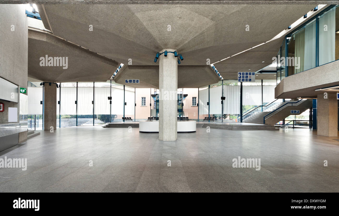 Interior of a Congress Palace, hall Stock Photo - Alamy