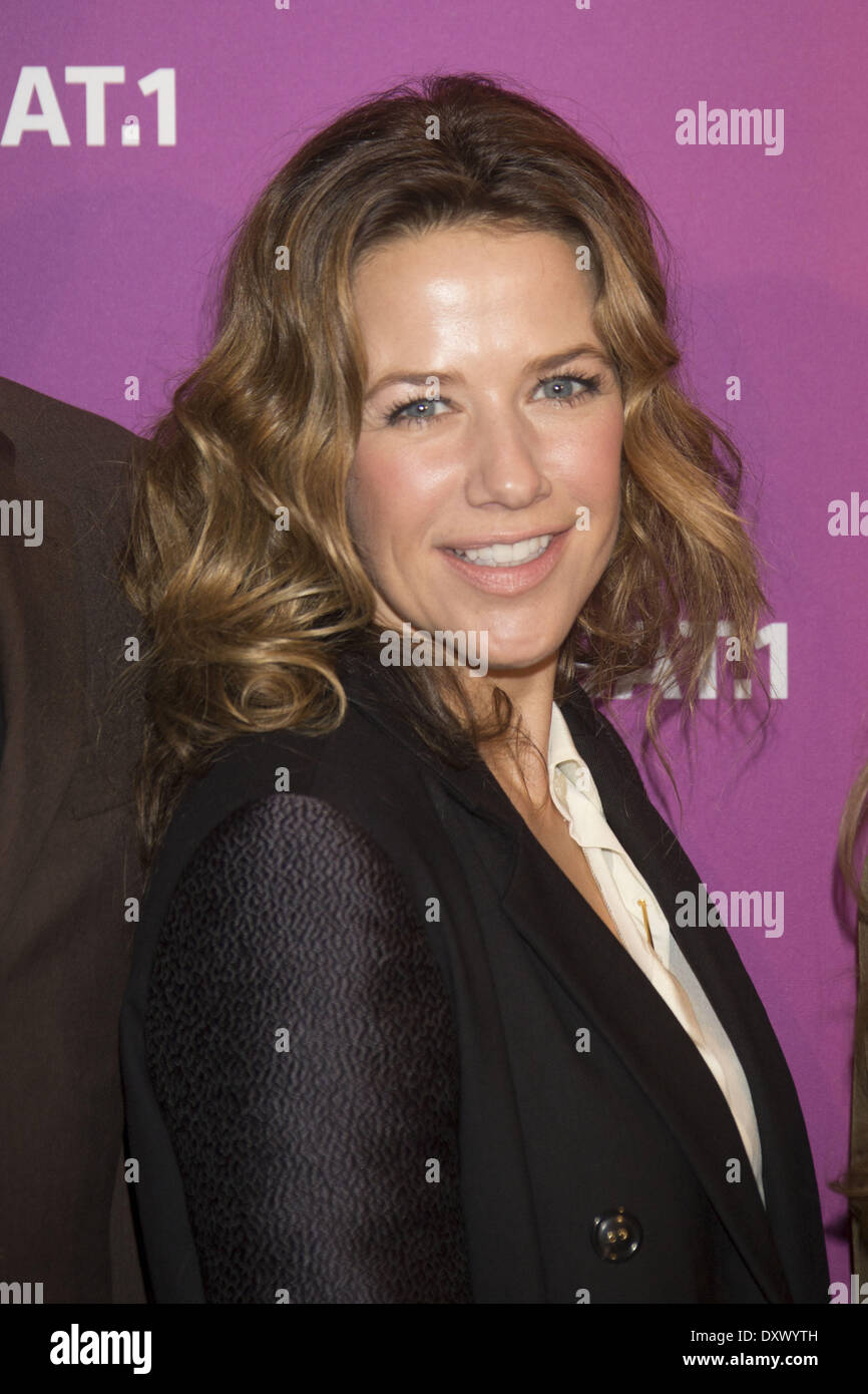 Alexandra Neldel at german TV Sat 1 press conference at Kehrwieder ...