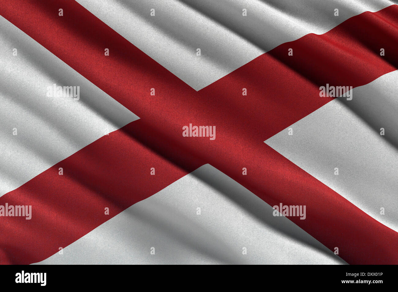 Flag of Alabama Stock Photo - Alamy