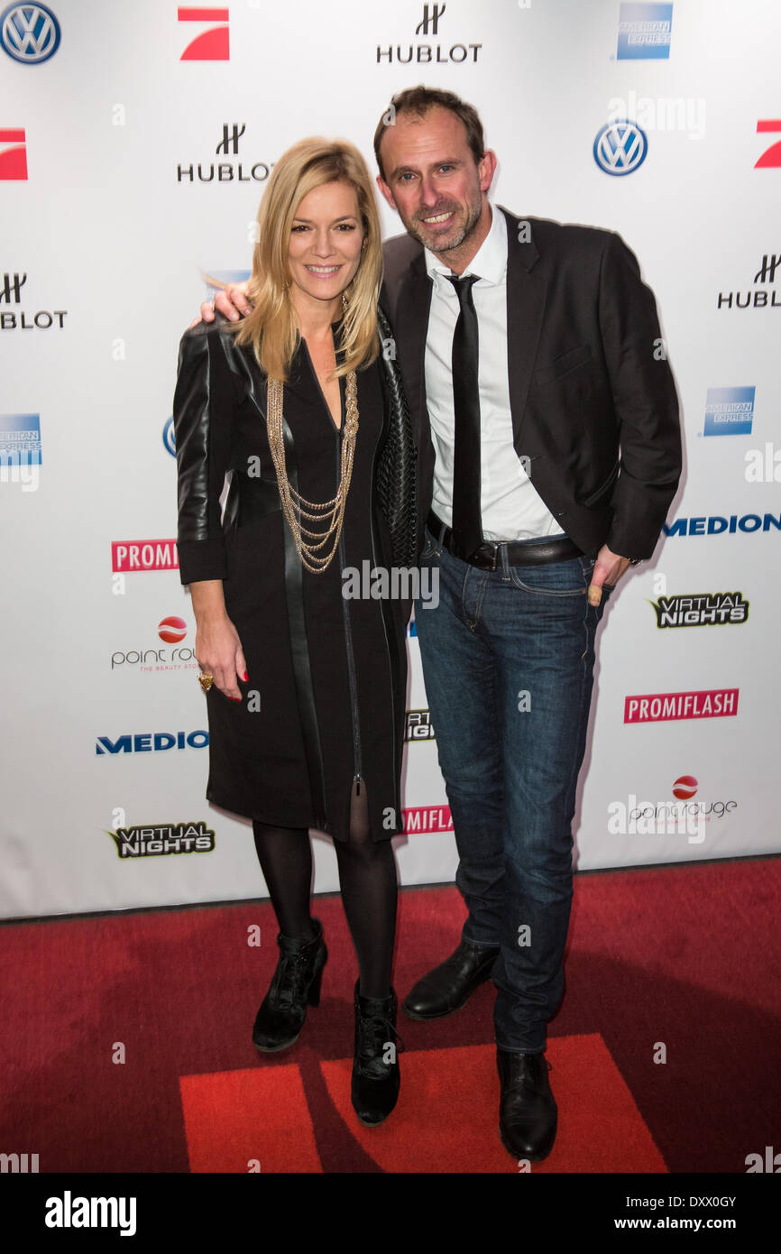 Jessica Stich and Nicolas Koenig at Movie meets Media event at Atlantic ...