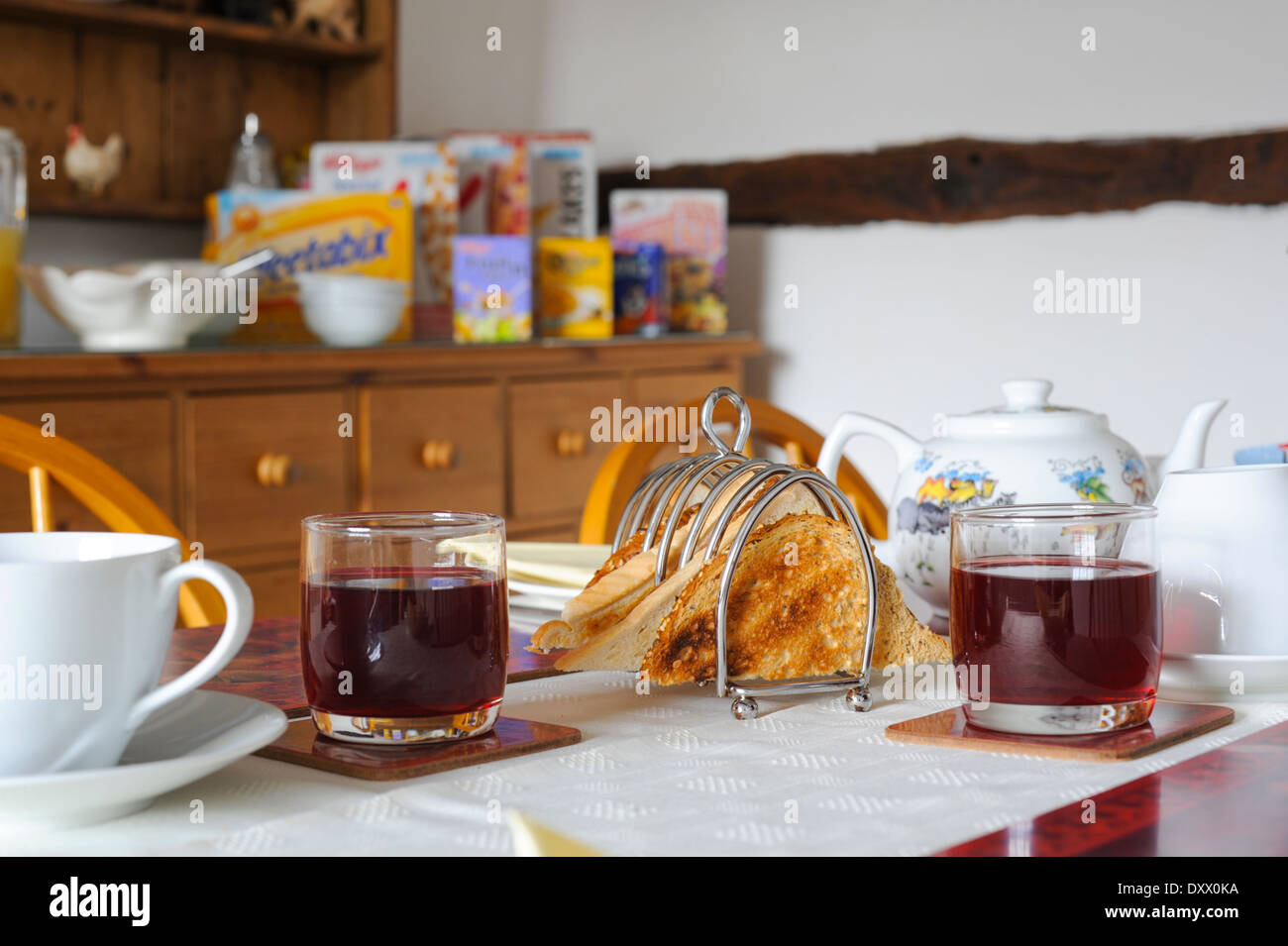 Table Laid Breakfast High Resolution Stock Photography and Images - Alamy